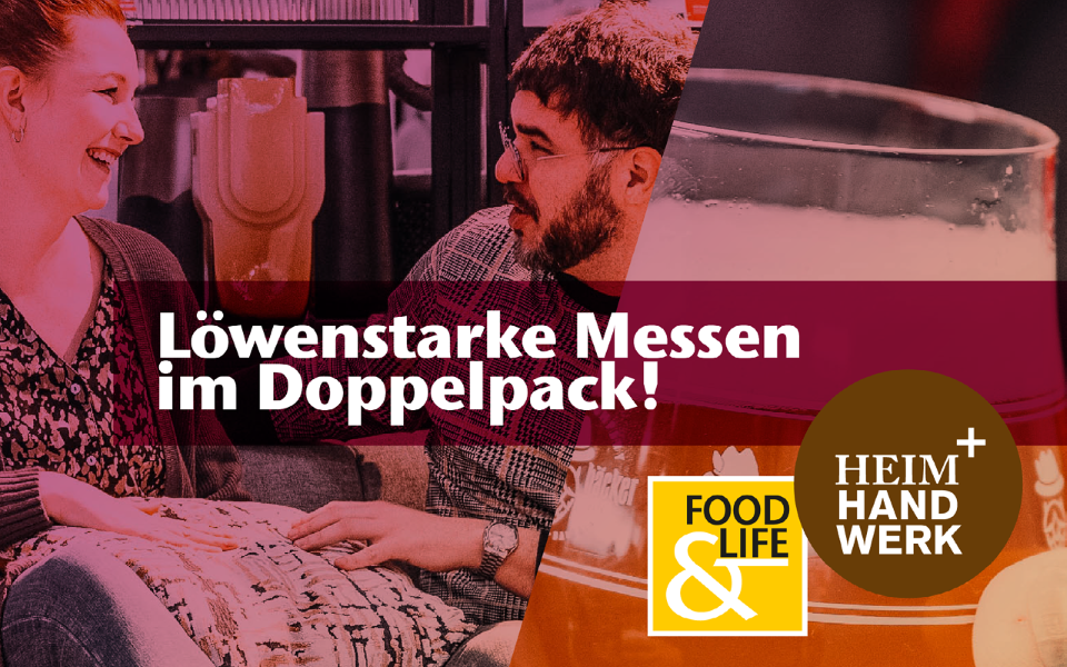 Die Löwen auf der Heim+Handwerk.